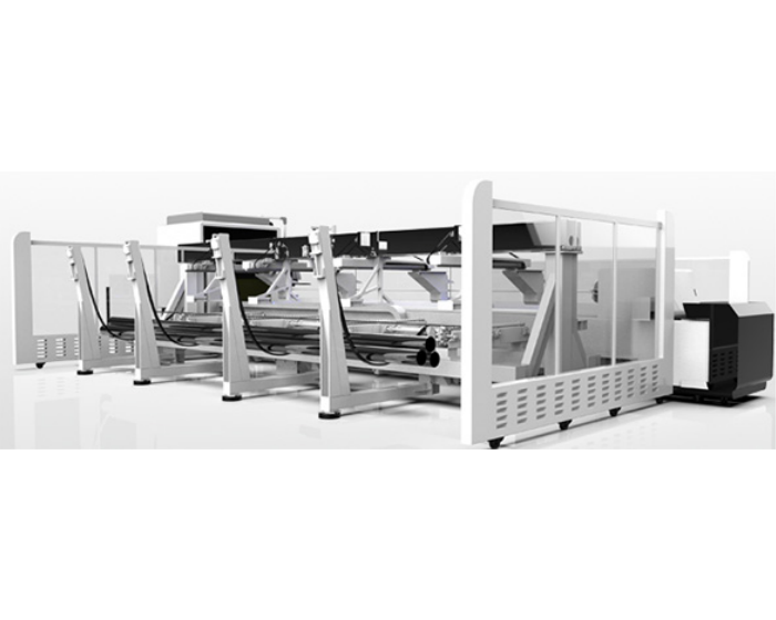 Automatic Fiber Laser Tube Cutting Machine